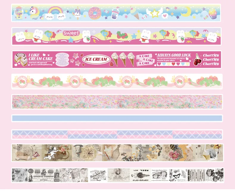 Cute Cartoon Tape Gift Box - Creative DIY Sticker Material