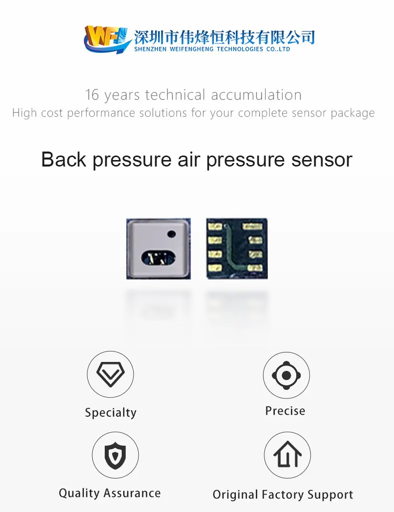 Air Pressure Sensor Wf183d For Digital Display Altimeter /handheld Tire ...