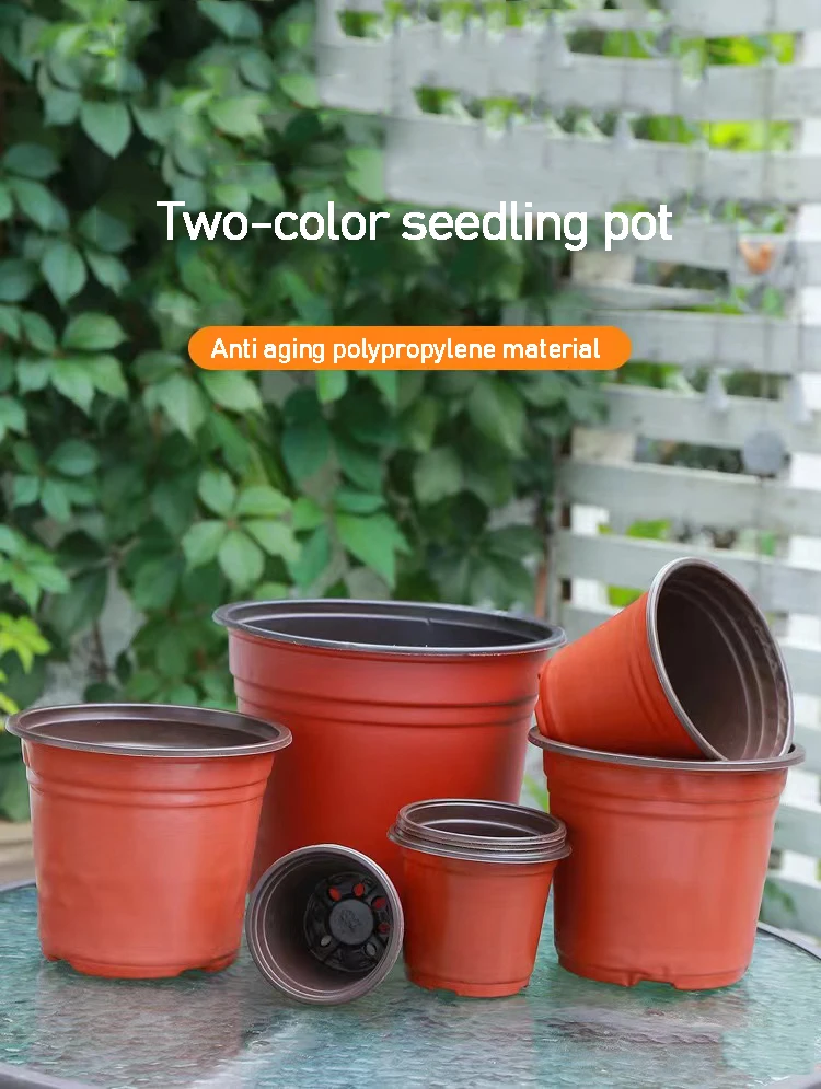 Garden Seedling Pot Plant Carry Pot Plastic Thermoformed Flower Pot ...