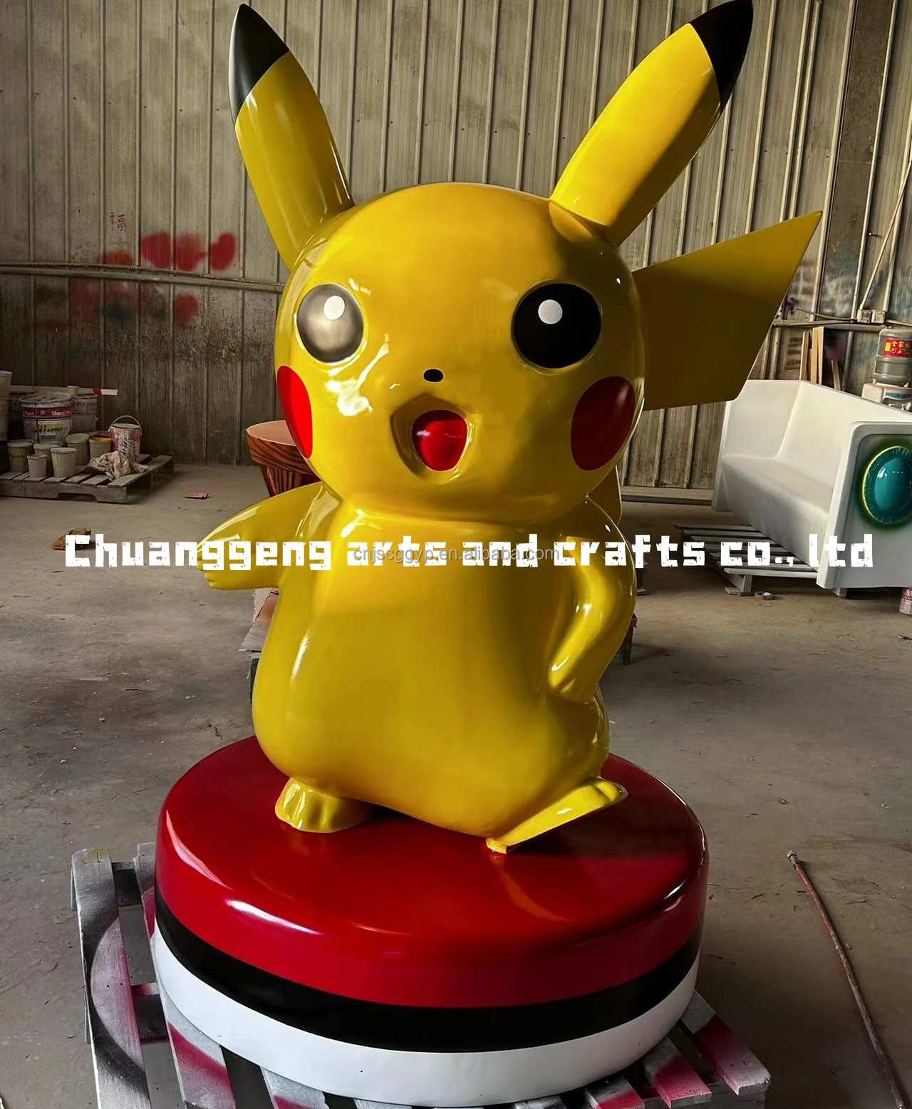 Pokemon Pikachu Sculpture - Custom Charizard Gengar Statue