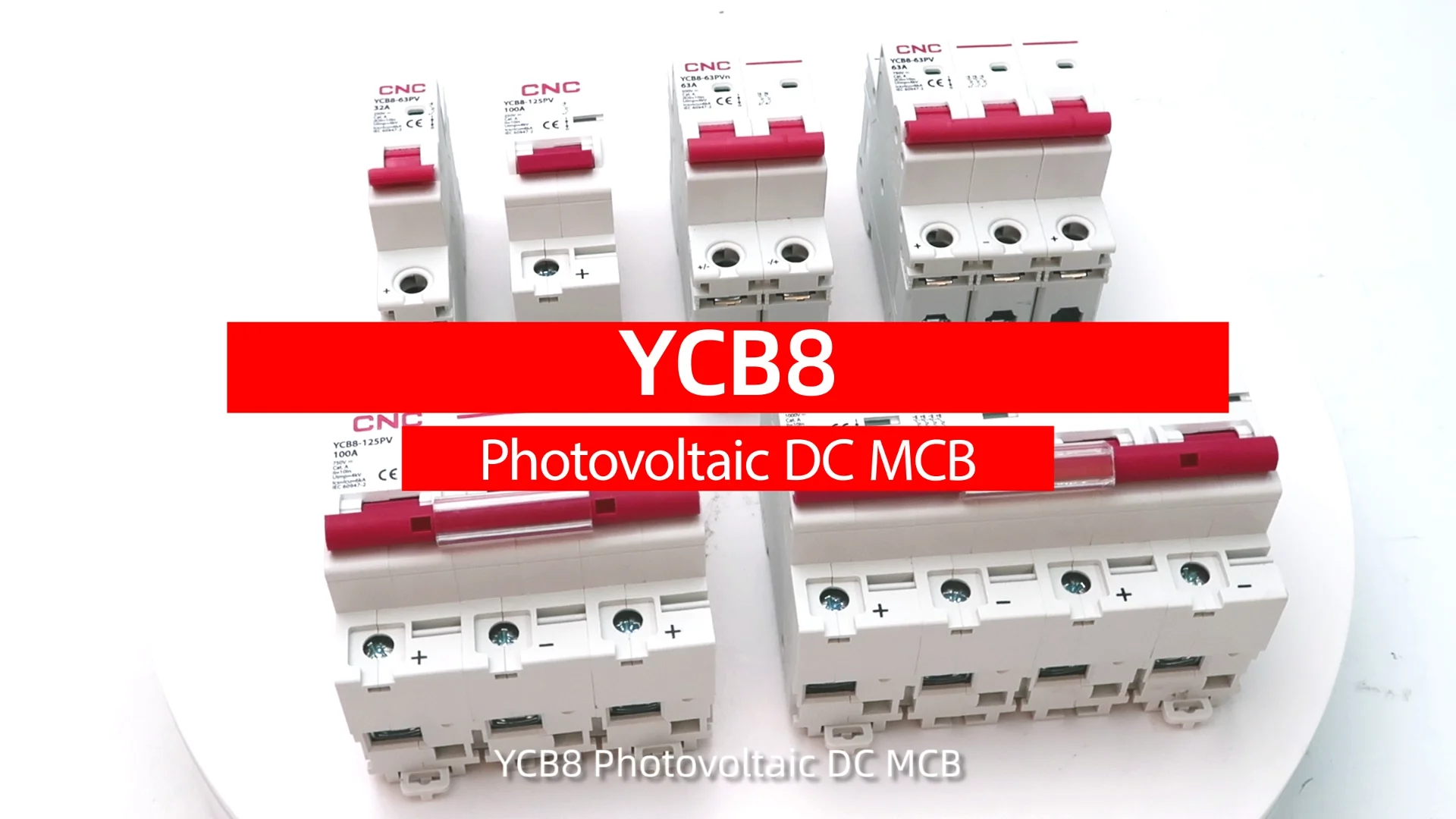 Ycb9-80dm 1p 20a Dc Pv Dc250v 6ka Solar Mcb Miniature Circuit Breaker - Buy Dc Mcb,Dc Circuit ...