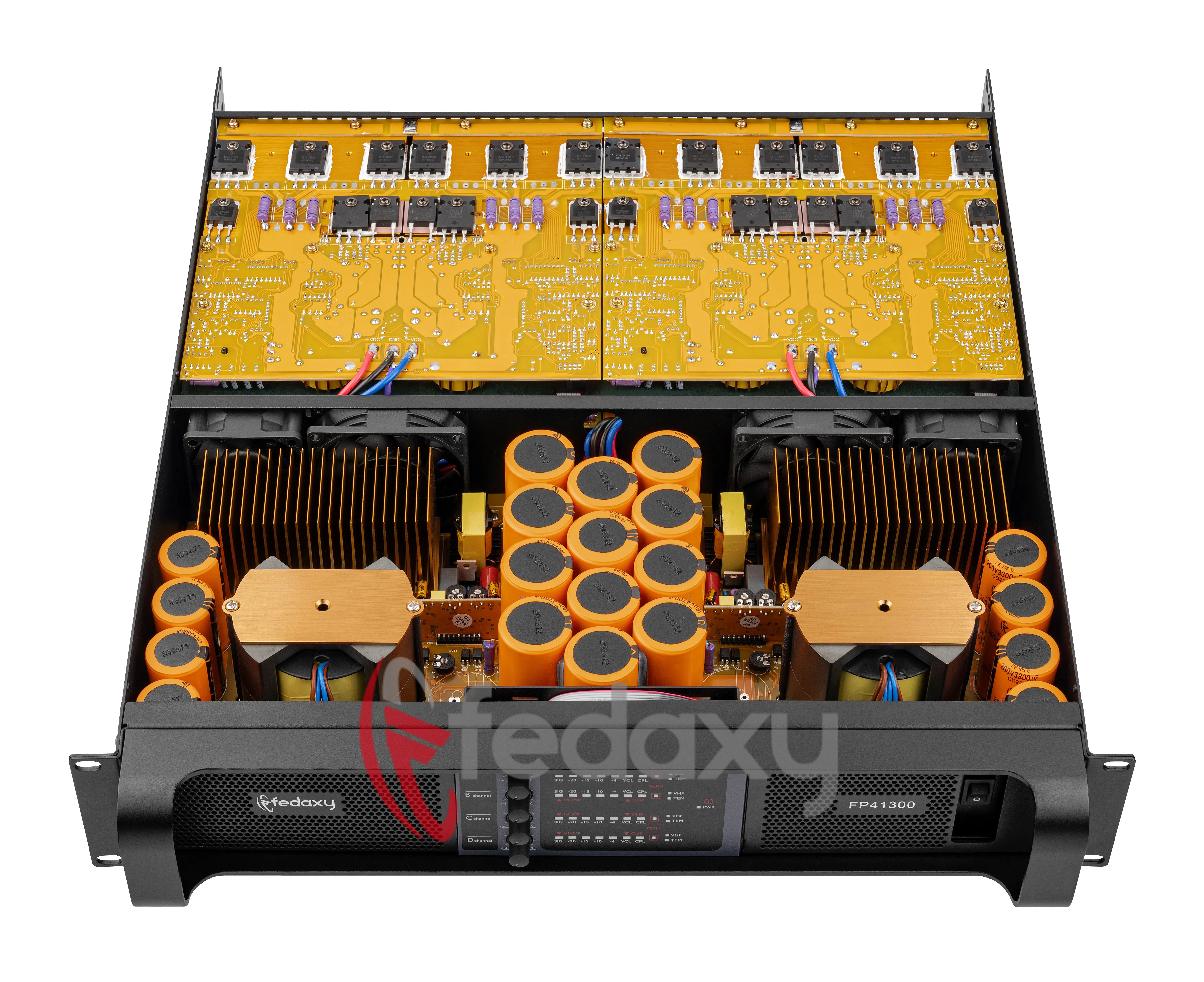 Powered Subwoofer Amplifier 1500watts 4channel Class Td Used Concert ...