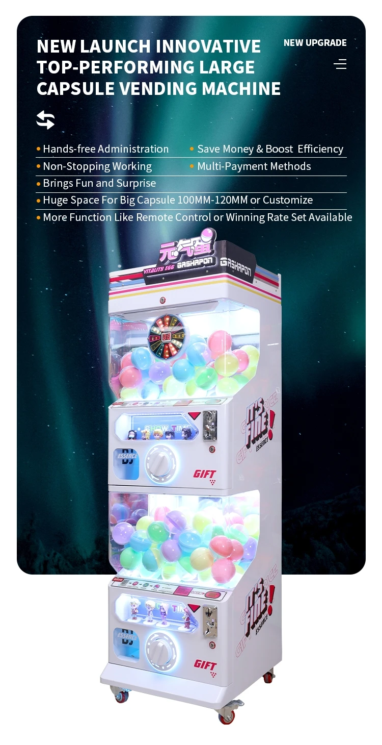 Japan Style Gacha Capsule Vending Machine Customization Maquina ...
