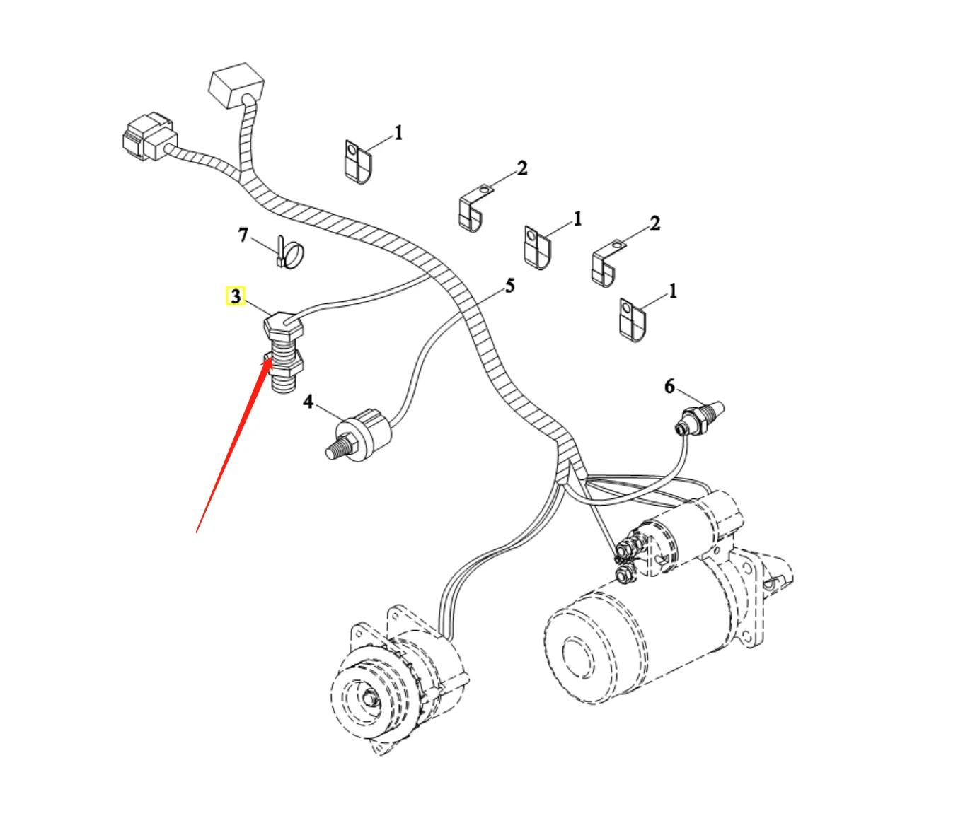 FT300.48.074 Speed Sensor for Foton Lovol Tractors - Reliable RPM ...