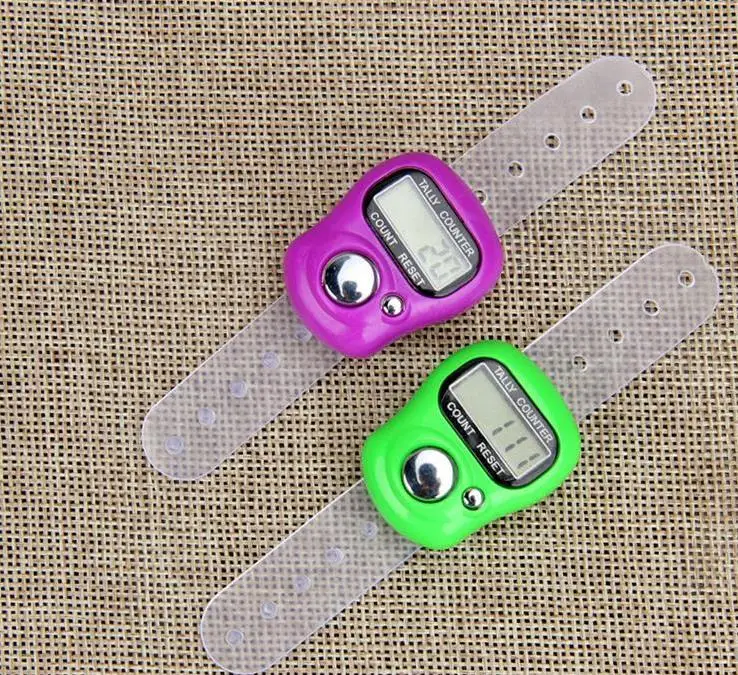 Wholesale Plastic Finger Counter Tasbih Digital Electronic Tally ...