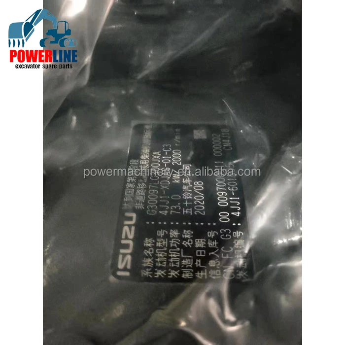 Complete Engine Assembly for ISUZU 6WG1 6UZ1 4BG1 4JJ1 4JG1 C240 4JB1 4LE2 6BG1 6HK1 4HK1 for ...