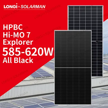 Longi Hi-mo 7 Explorer Lr7-72hgd 585-620m High-efficiency Solar Panel ...