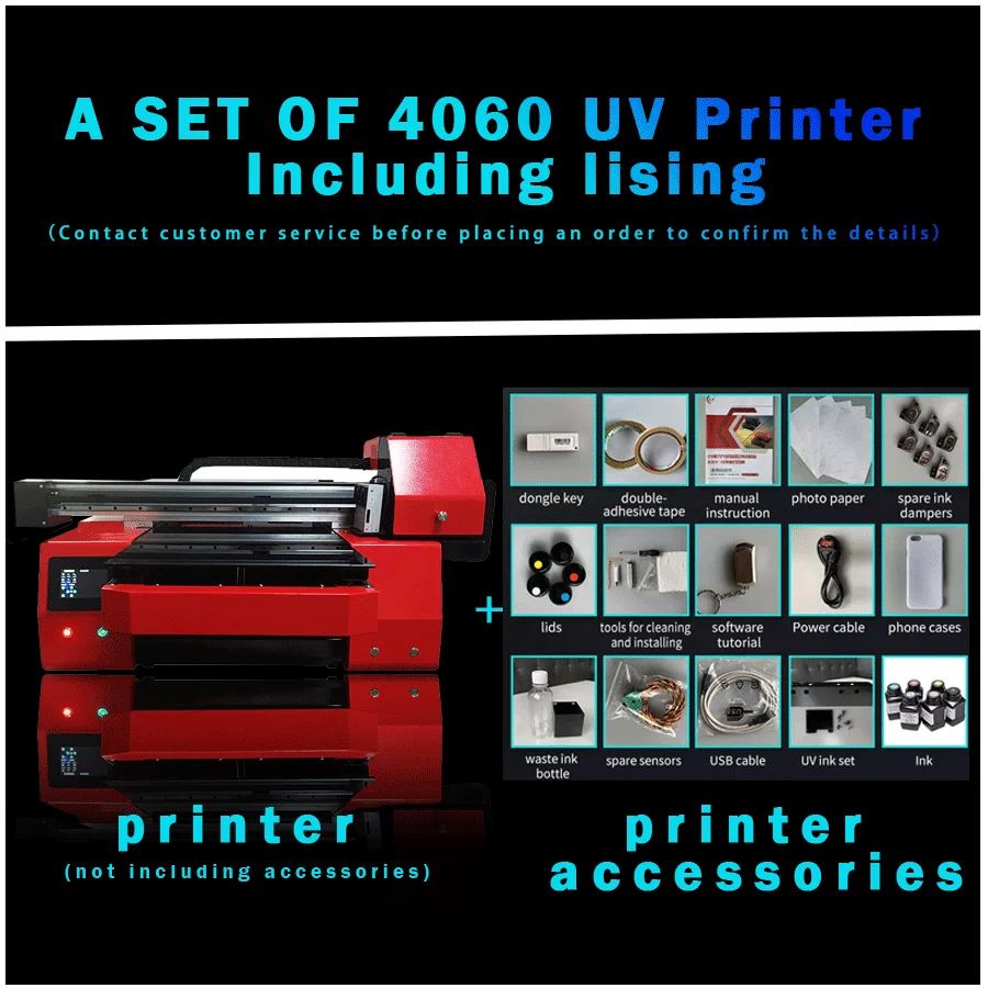 Sino Color A2 A3 Size Two Heads 1400dpi Professional On Phone Case Pen Golf Glass Bottle Can ...