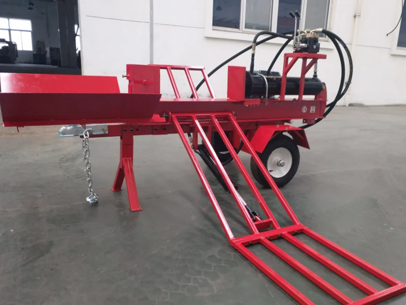 50 Ton Hydraulic Wood Splitter Gas Powered Log Splitter with 14hp B&S ...