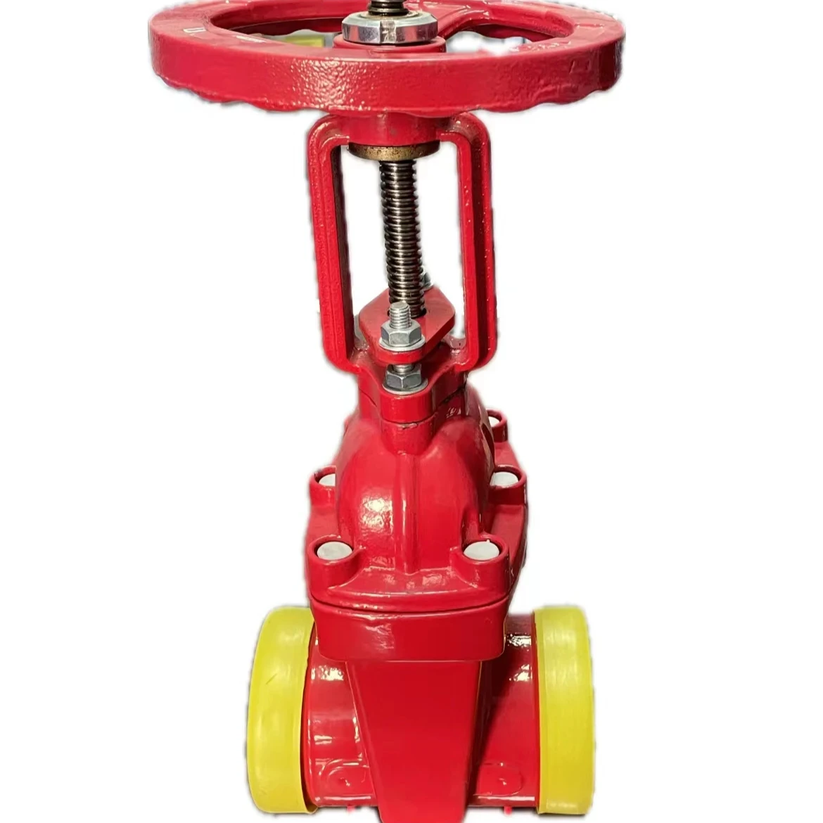 Manual Grooved Open Stem Gate Valve For Water Stop Structure General ...
