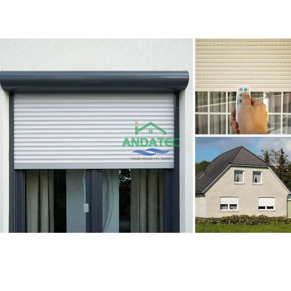 Aluminum Panelized Roller Shutters Fast-Operating Motorized Panels ...