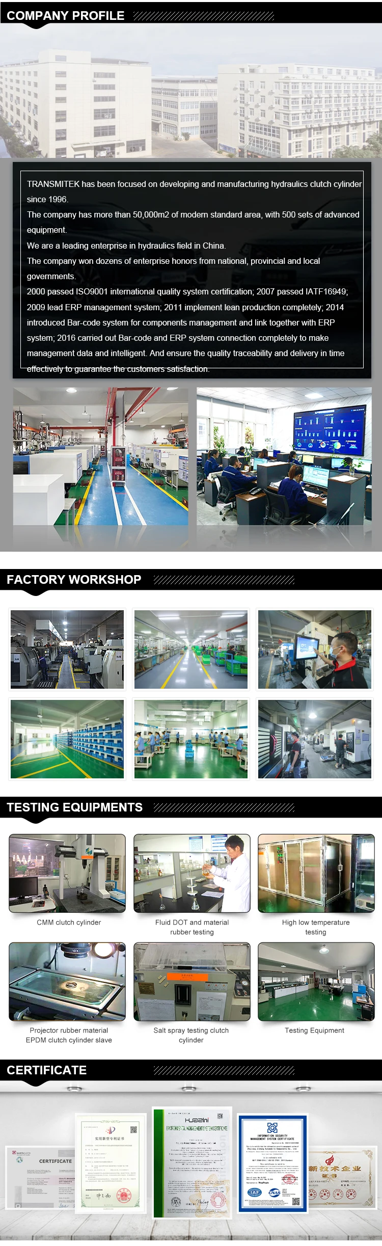 Transmitek Csc010a Mazda Clutch Release Bearing With Slave Cylinder ...