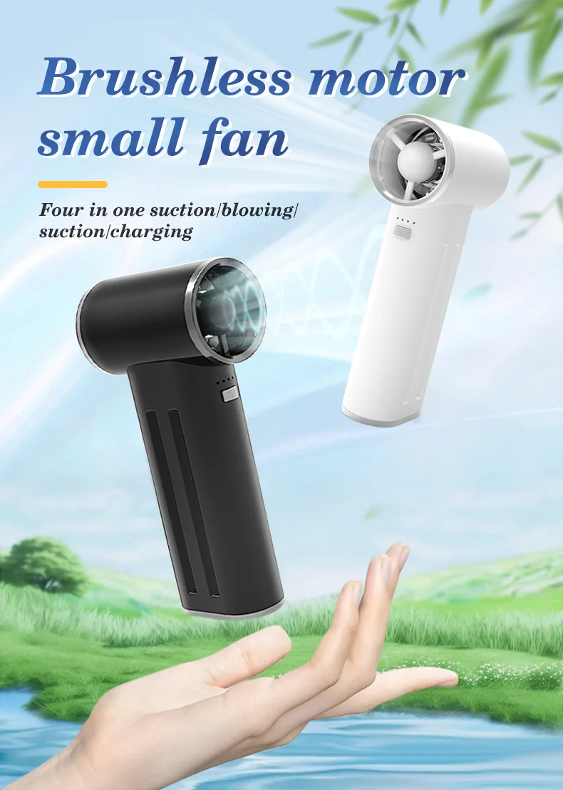 Portable Cordless Turbo Electric Jet Fan Mini Blower Compressed Air Gun ...