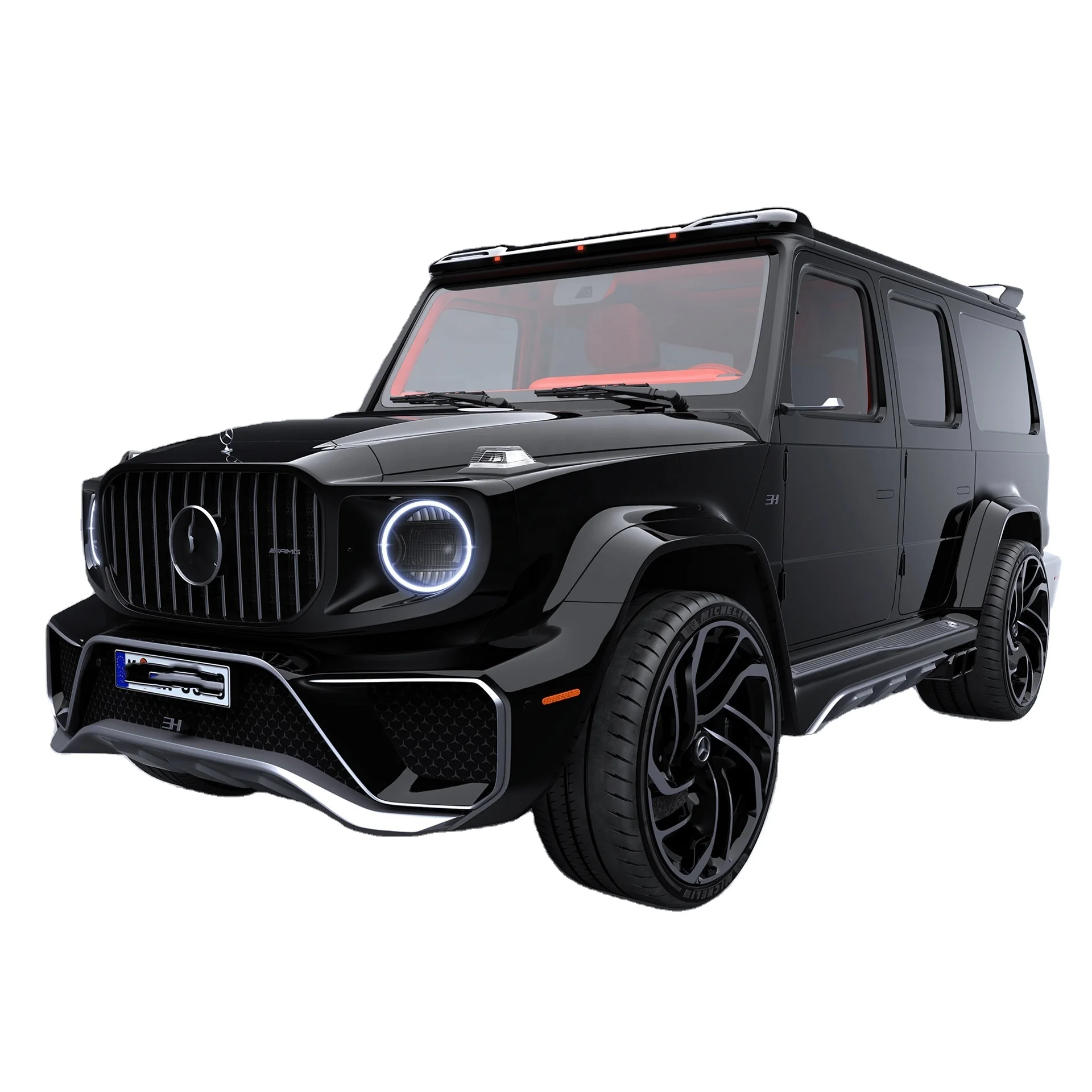 Haobang G Wagon G Class Upgrade to maybach G900 Body Kit for W464 ...
