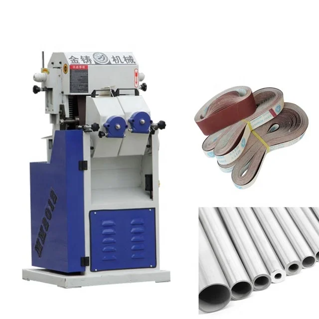 Stainless Steel Round Pipe Linisher Machine Pipe Grinding Polishing ...