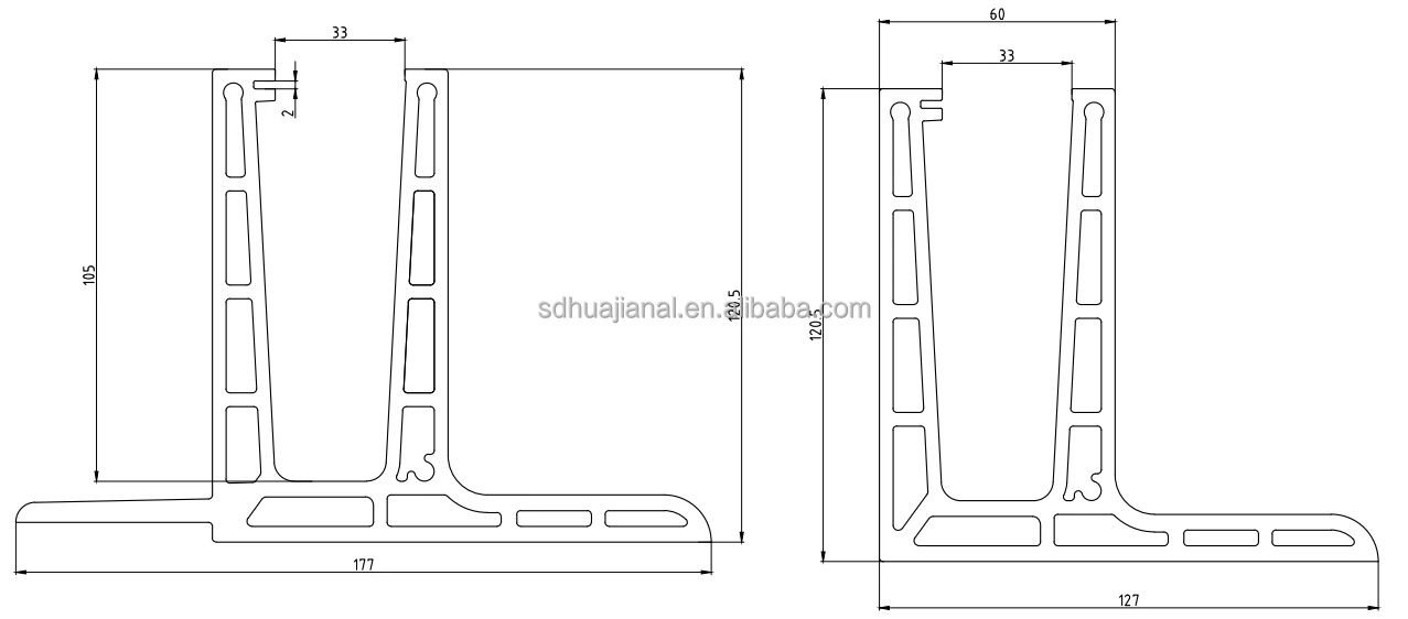Aluminium Profile Glass Railing System| Alibaba.com