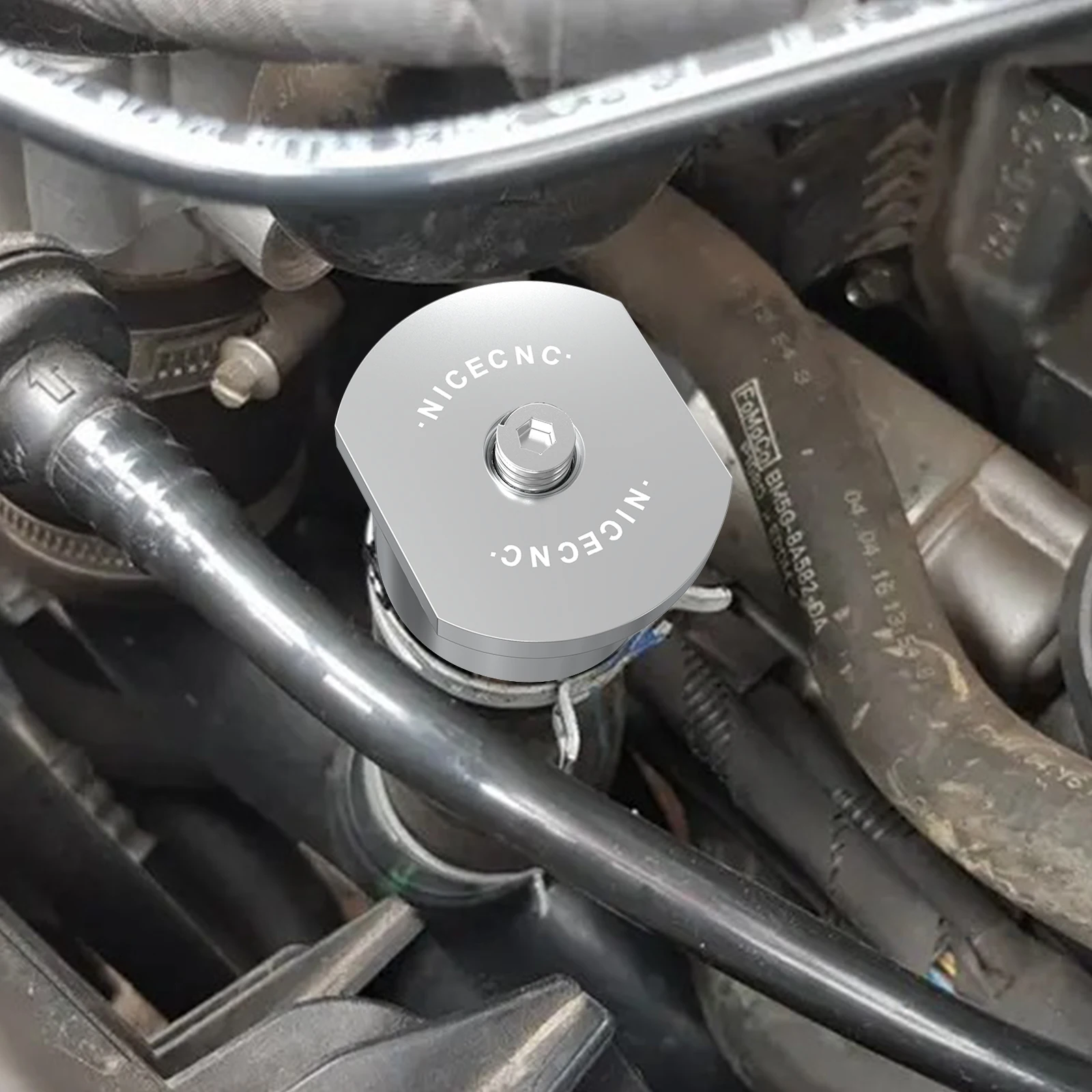 Nicecnc Billet Aluminum Sound Symposer Replacement Delete Kit For Ford ...