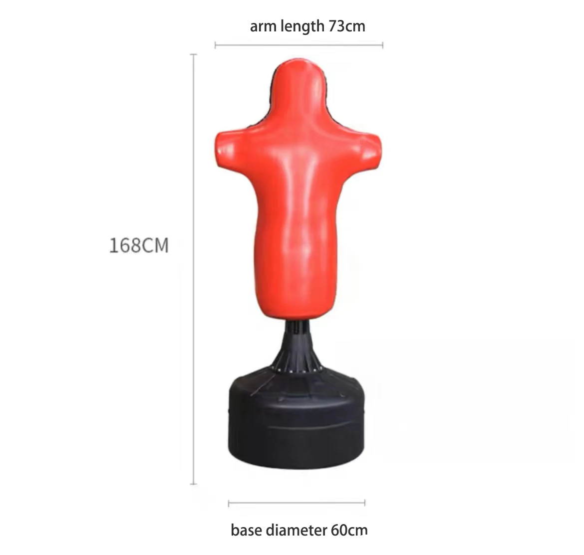 2023 Hot Sale Standing Punch Boxing Bag Human Body Punching Bag Boxing ...