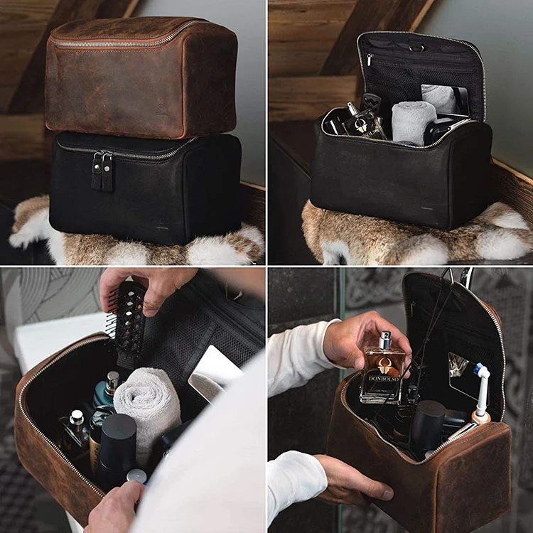 Wholesale Personalized Vintage Dopp Kit Organizer Travel Shaving ...