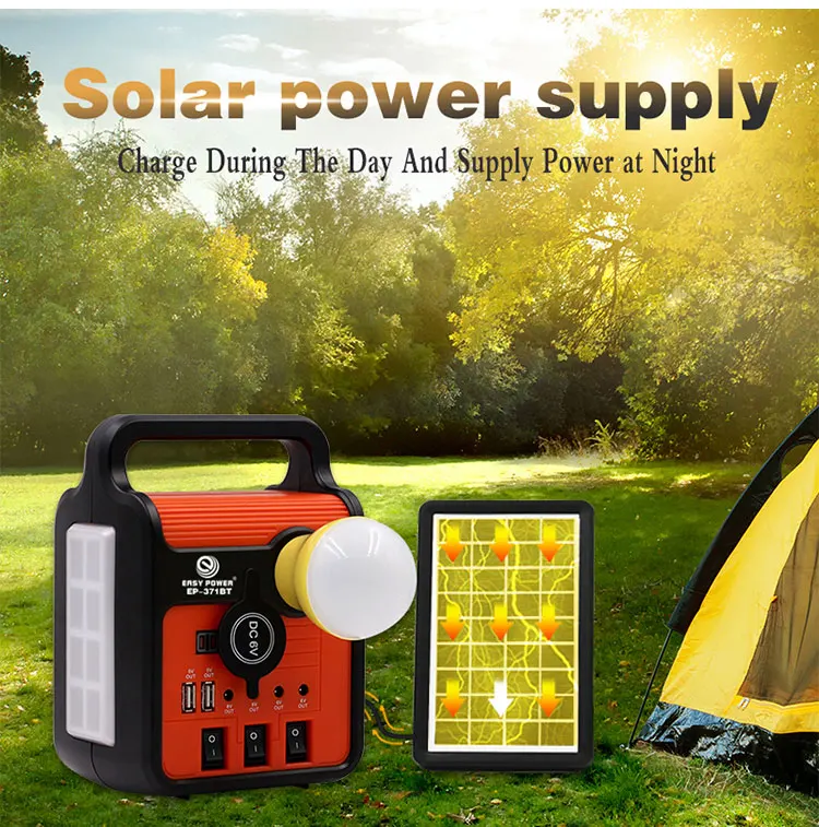 9v3w Portable Small Mini Solar Light Systems Off Grid Solar Panel Power ...