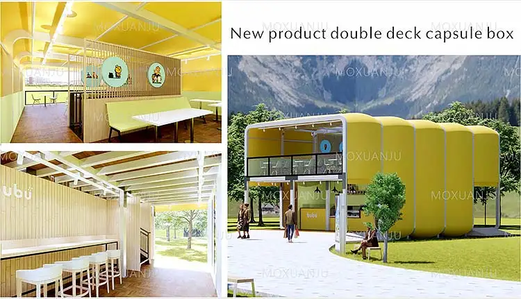 5x6m Portable Modern Inflatable Cabin Capsule House Tent Glamping For ...