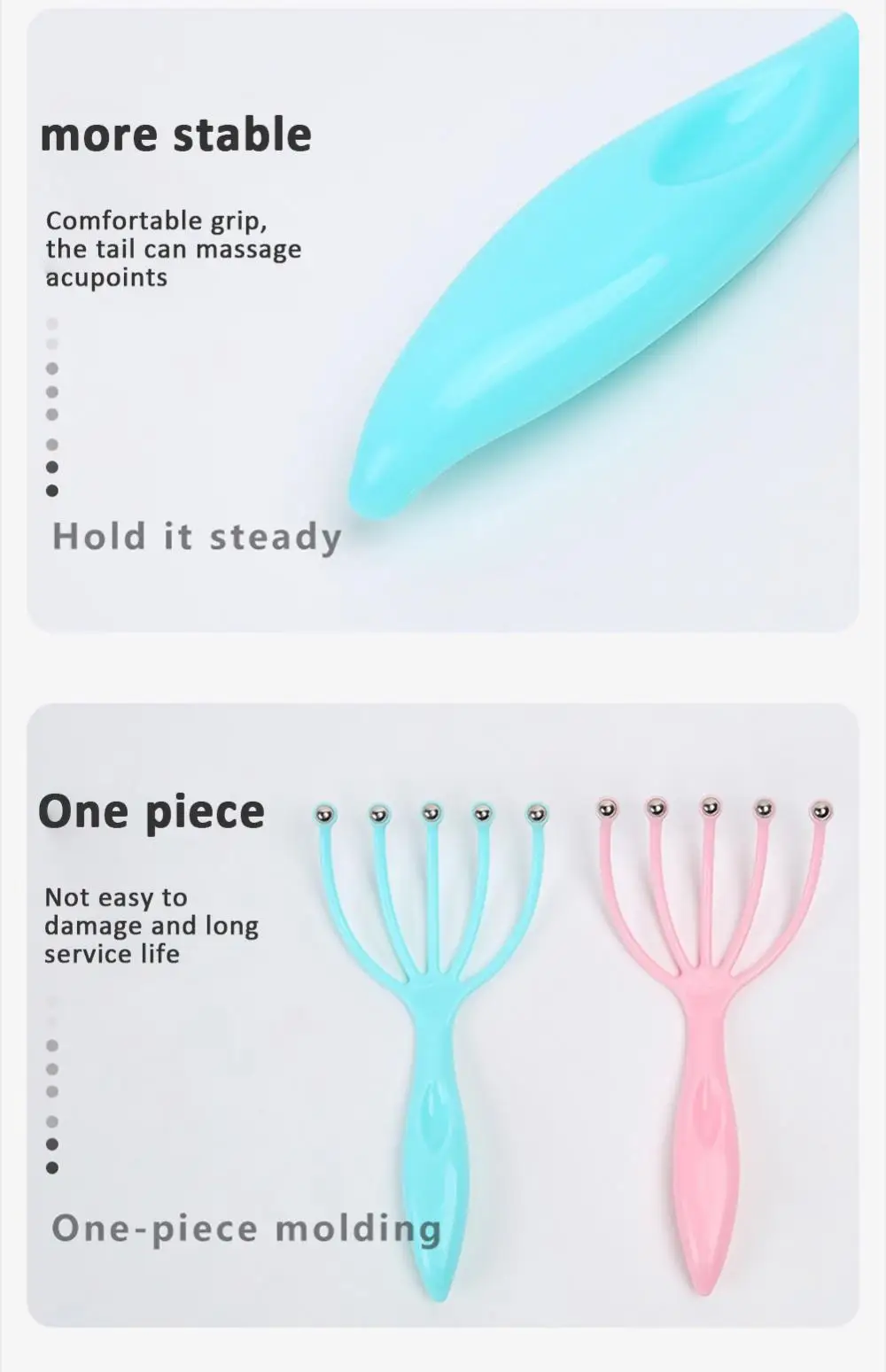 Octopus Five-claws Scalp Head Massager Relaxation Muscle Tension Relief ...