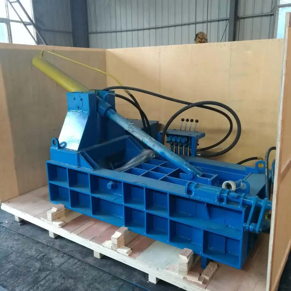 Waste Metal Scrap Metal Compactor Baler Balling Press Machine Scrap ...