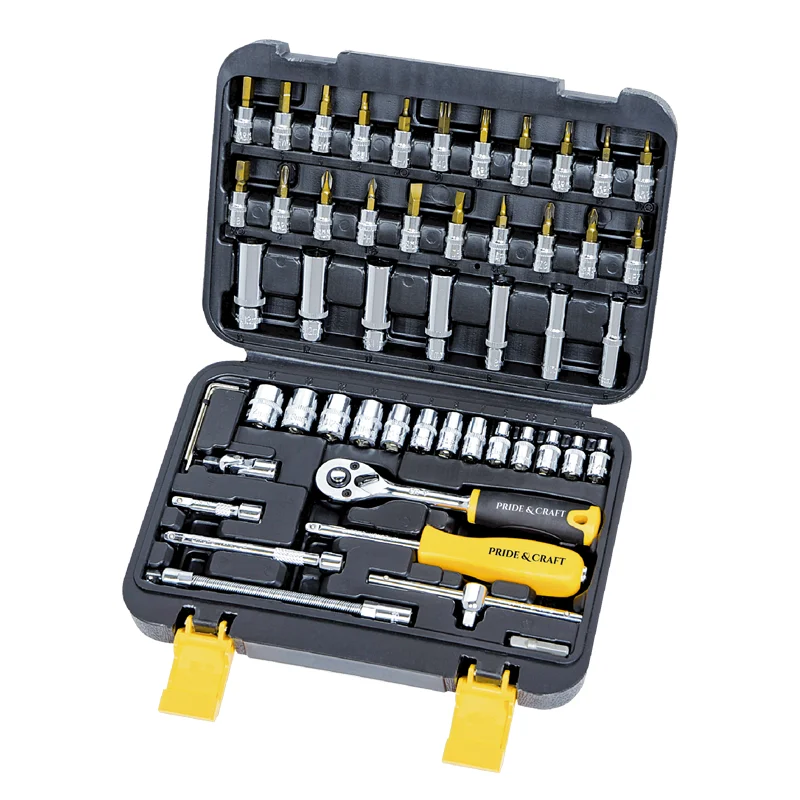 150 Pcs 1/4"& 3/8" & 1/2" Dr. Socket & Bit Set - Buy Sockets & Bits Set ...