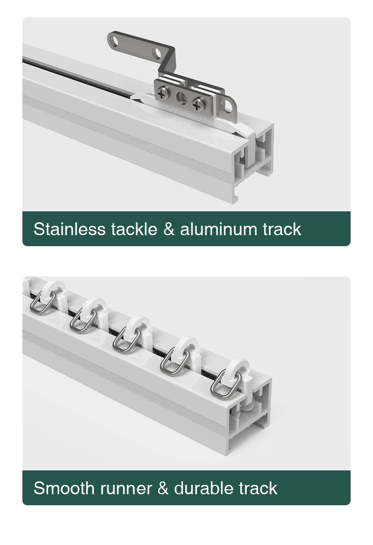 Autorail Wireless Remote Control Motorized Curtain Rail