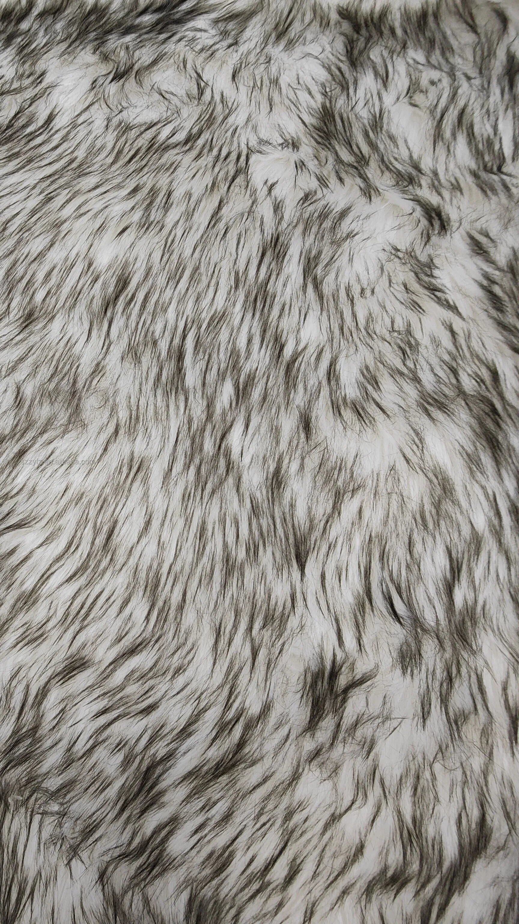 Factory Custom Fake Fur Plush Soft Deluxe Shaggy Animal Fur Fabric ...