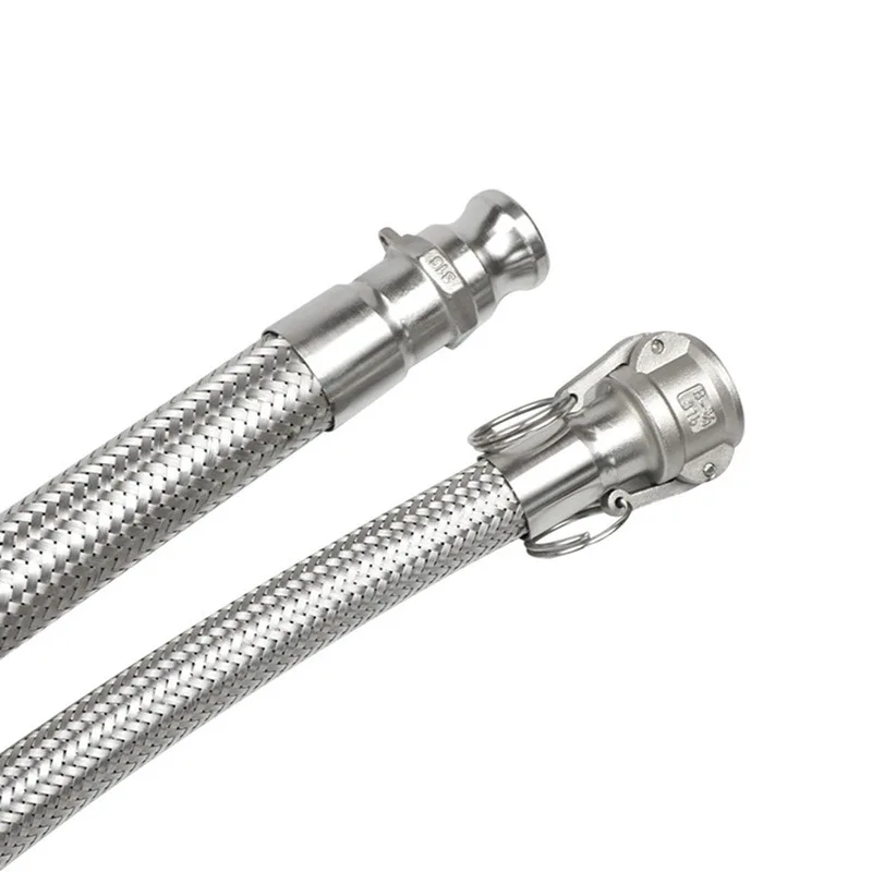 High Pressure Metal Hose Pipe Braided Flexible Metal Hose 25mm Flexible ...