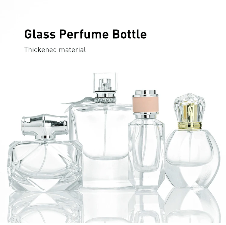 Recyclable Perfume Bottle High Quality Clear Empty Perfume Bottle 30 50 ...
