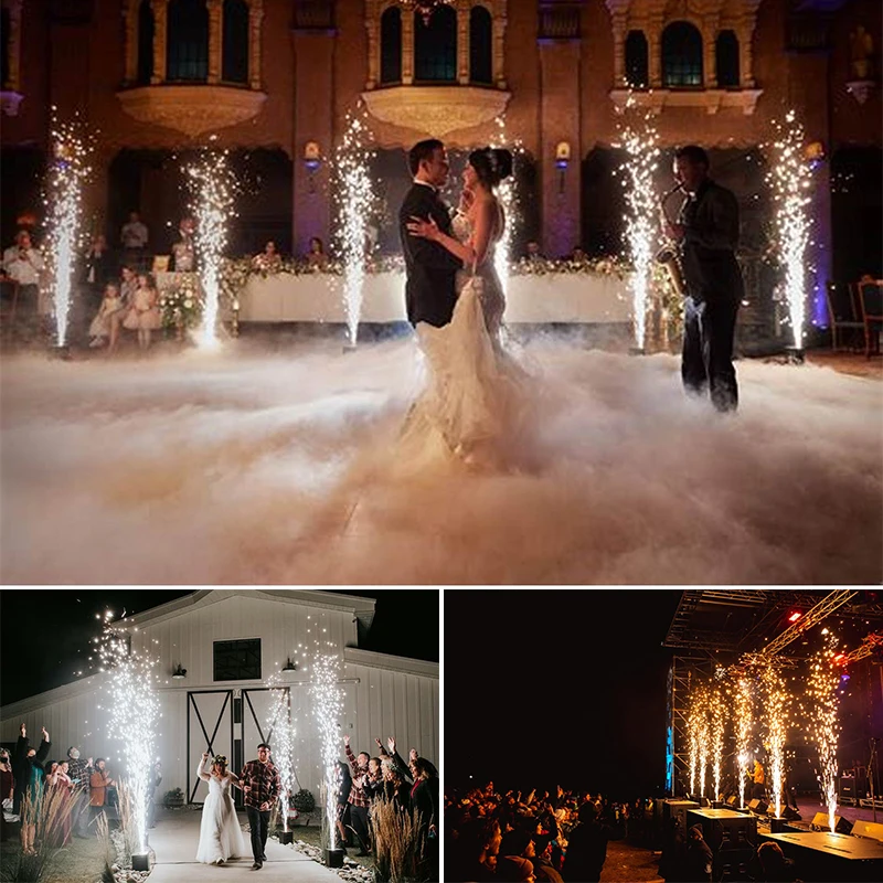 900W Cold Spark Machine - Perfect for Wedding Party Stage