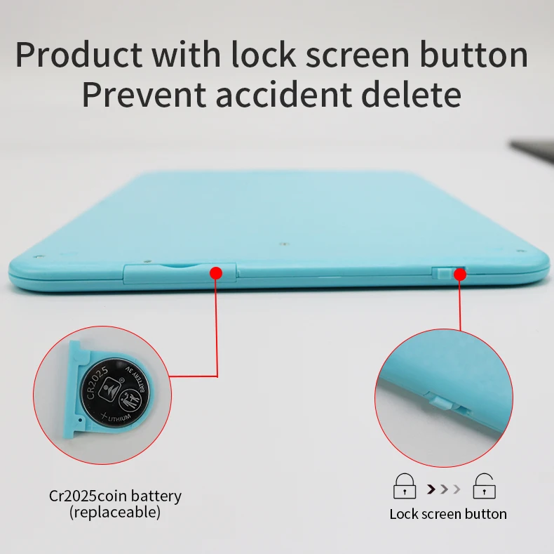 Electronic Drawing Board Rewrite Lcd Writing Tablet Kids Drawing Pad ...