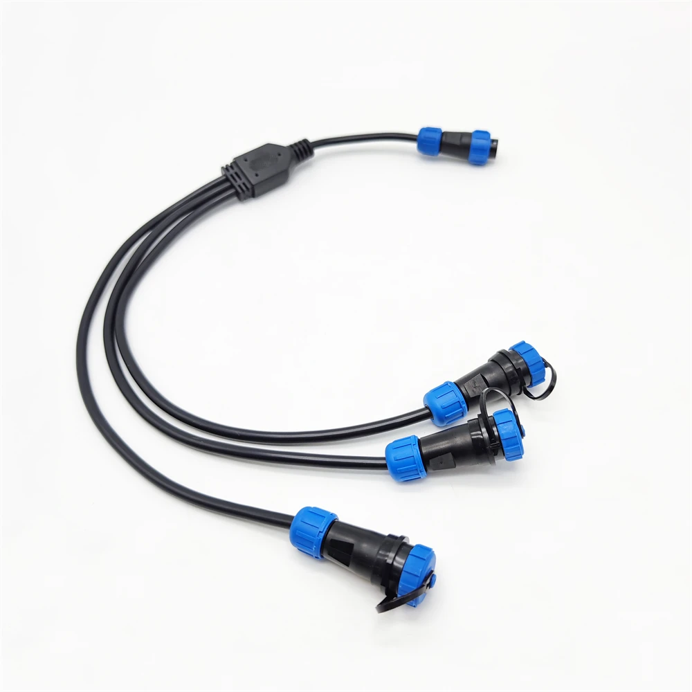 Weipu Series Waterproof 1 To 3 Cables Sp1310 Sp1311 Ip68 Cable ...