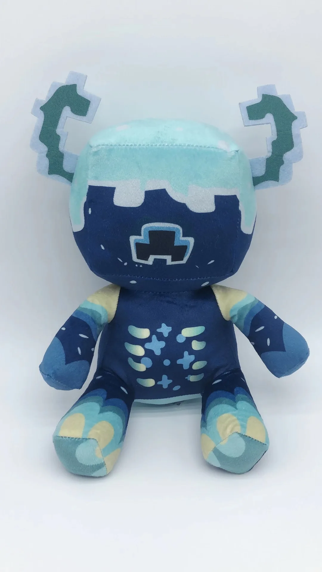 Temu New Minecraft Surrounding The Game Plush Toy Doll Minecraft Warden ...
