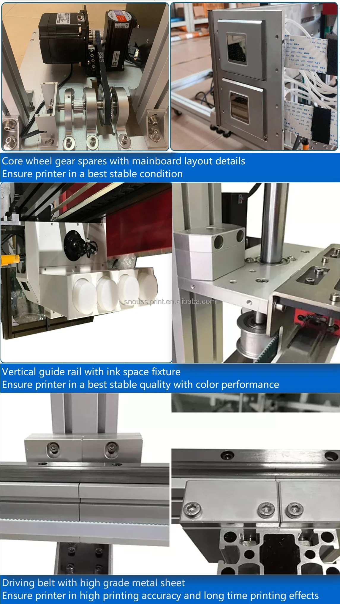 Vertical Direct Print to Wall with Water Base Inkjet Printer