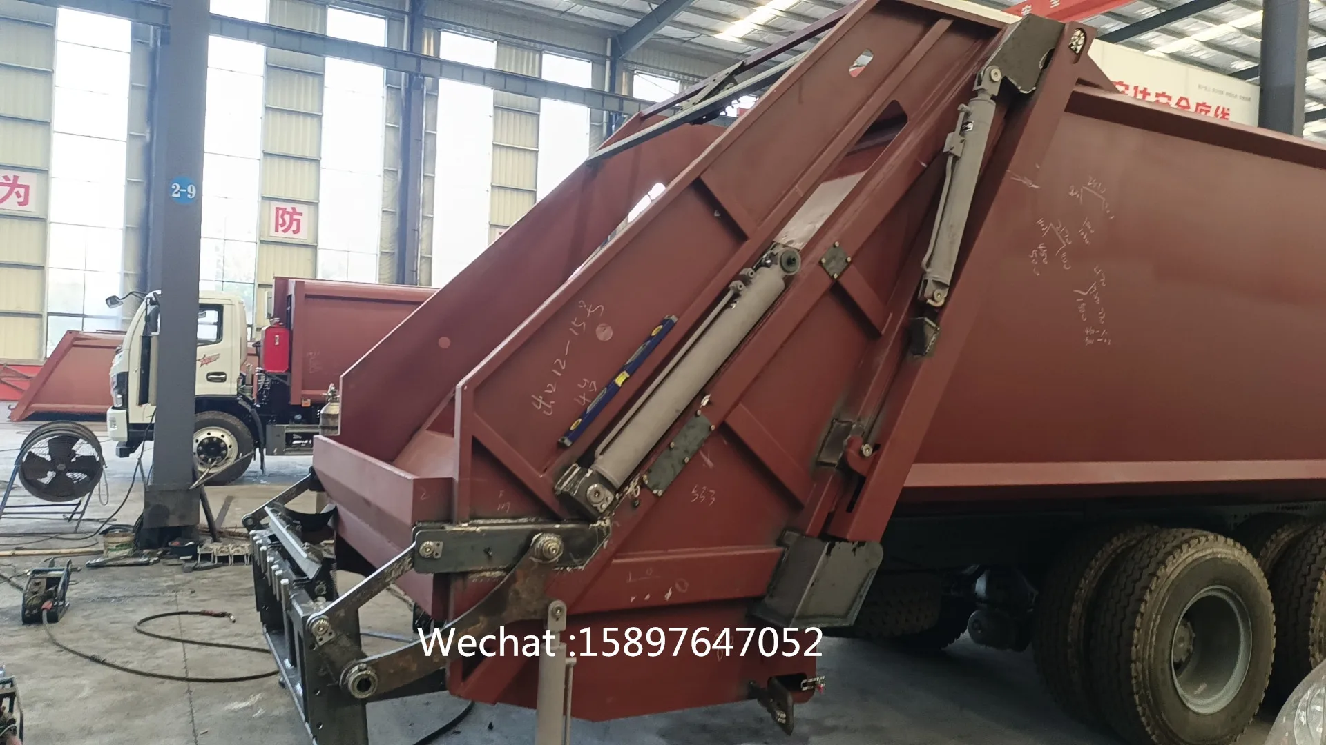18 Cbm Compactor Garbage Truck Body - Buy Waste Compactor,Compressed ...