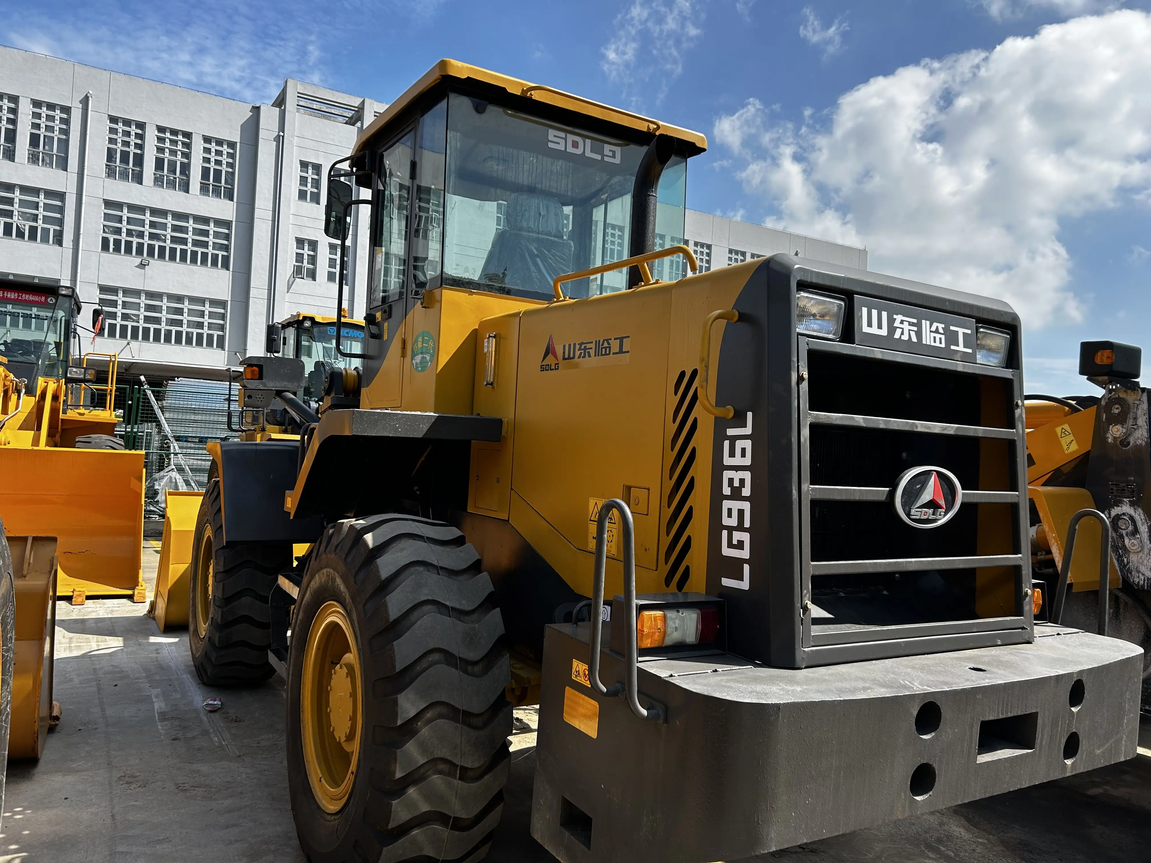 Used Wheel Loader Sdlg 936 Lingong Used Front Wheel Loader Lg956l - Buy ...
