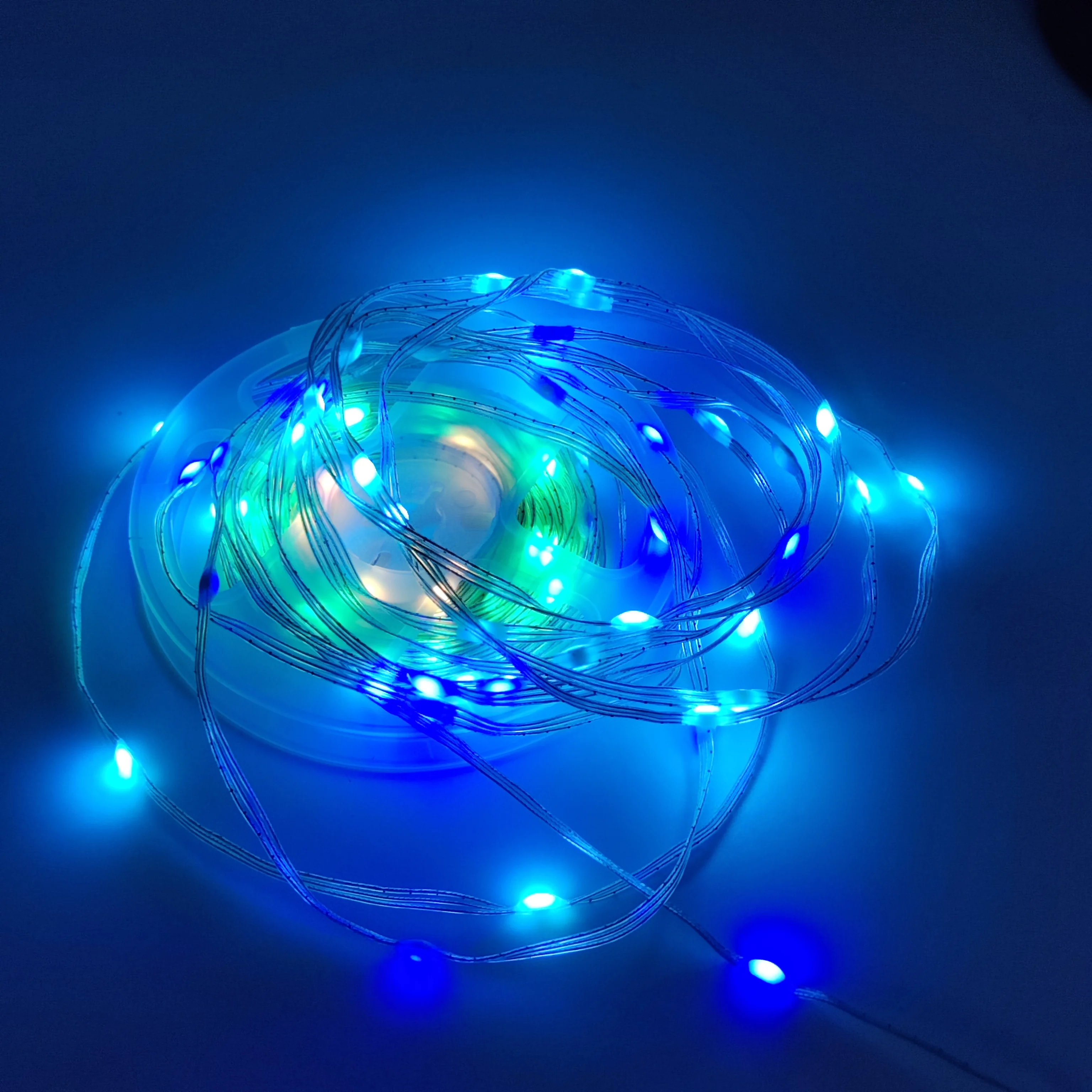 5050 RGB App Smart USB Plug RGB Fairy Light Waterproof Festival ...