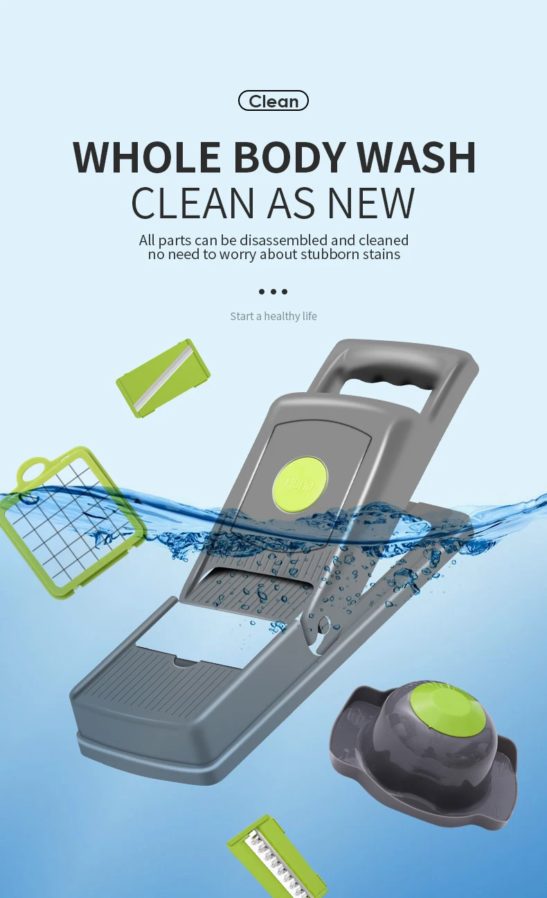 Multifunctional New Kitchen Tools And Gadgets Vegetable Chopper Silk ...