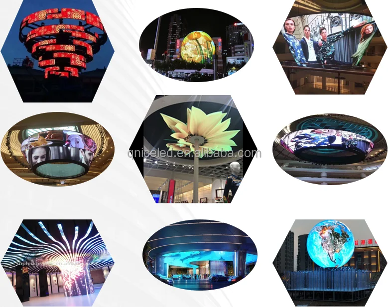 Special Shape Mobius Ring LED Display Screen Mobius Band Curved LED ...