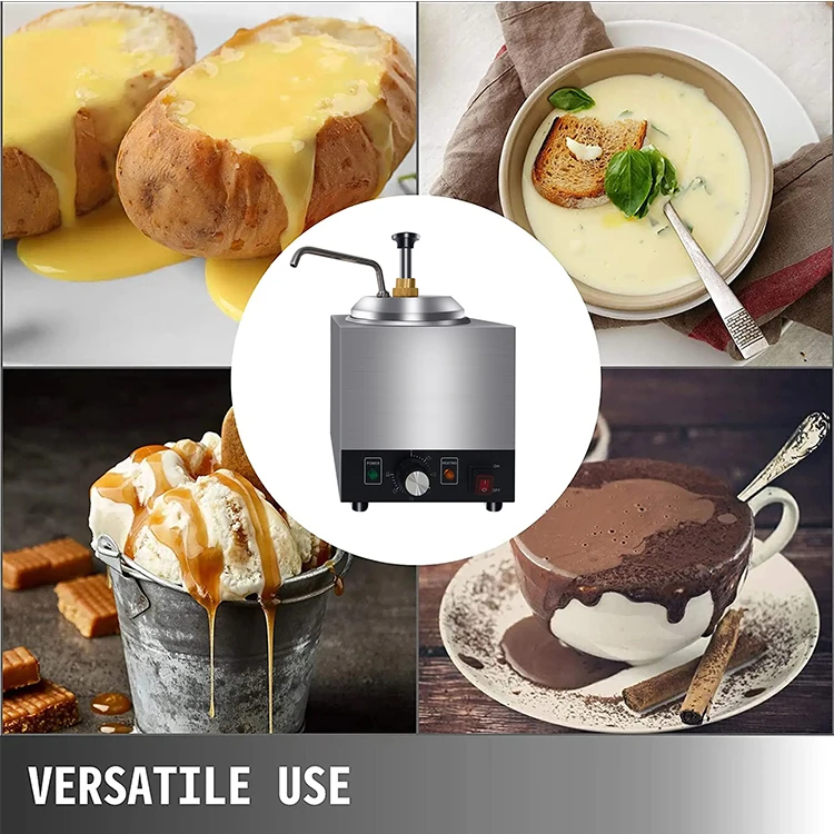 Stainless Steel Electric Nacho Cheese Dispenser with Thermo Pump ...