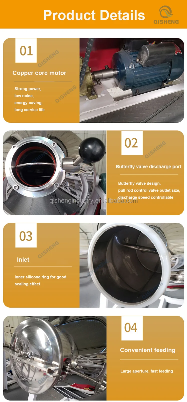 Small Drum Mixing Machine 25 Kg Dry Powder Mixer Powder Juice Mixer ...