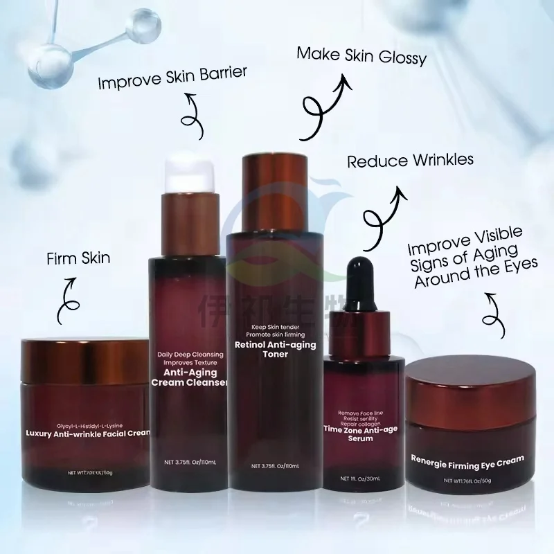 Collagen Peptides Face Anti Wrinkle Aging Serum Under Eye Cream ...
