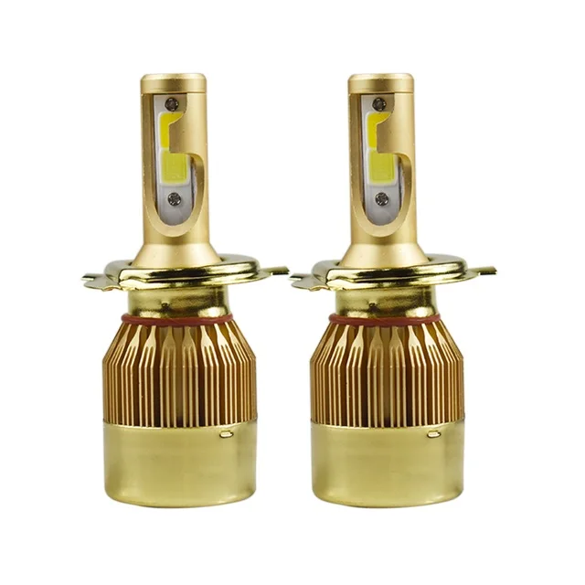 Infitary Dual Color 36w Yellow White C6 H7 Headlight Bulb H1 H3 9005 ...