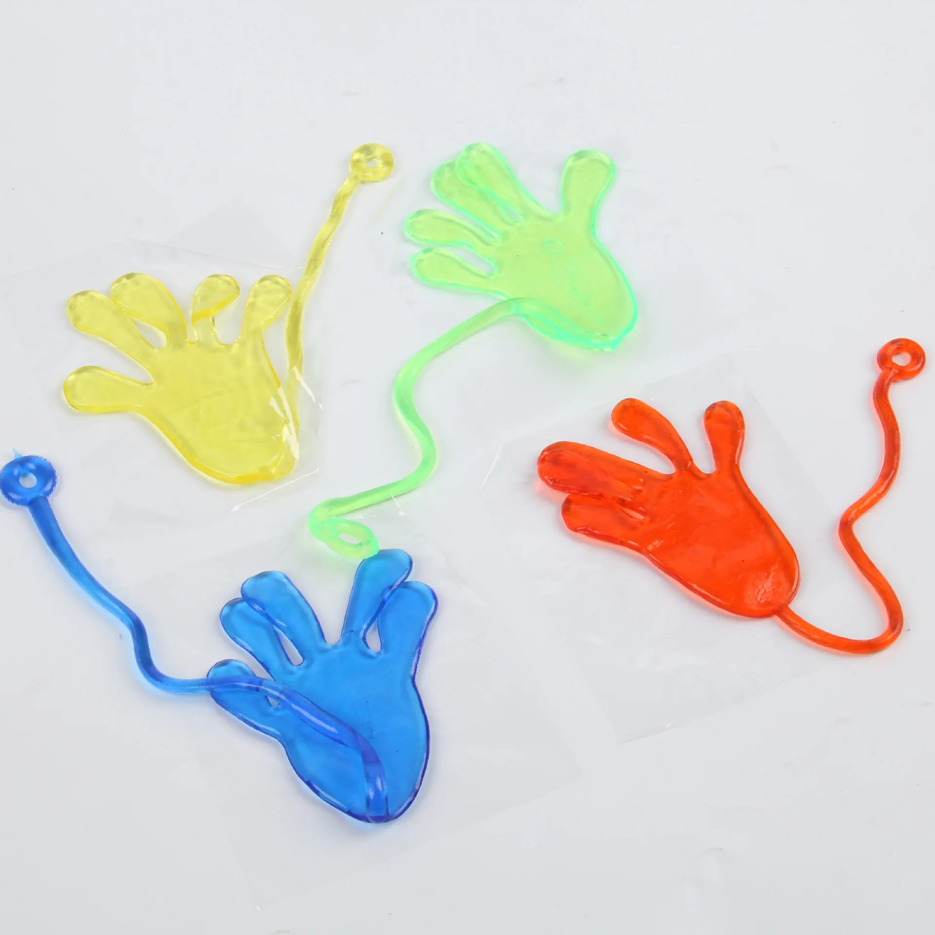 Telescopic Sticky Palm Kids Party Supply Favour Mini Sticky Jelly Stick ...