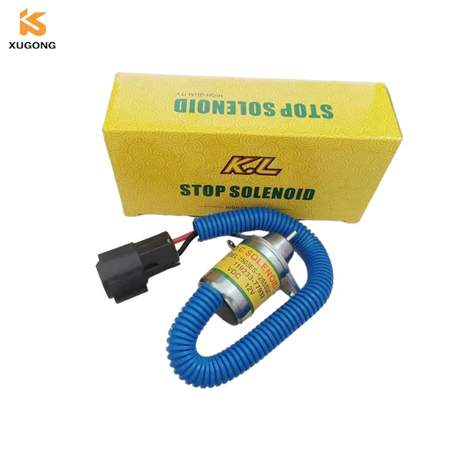 Solenoid Valve 119653-77950 for Yanmar 3TNE84 1503ES-12S5SUC5S