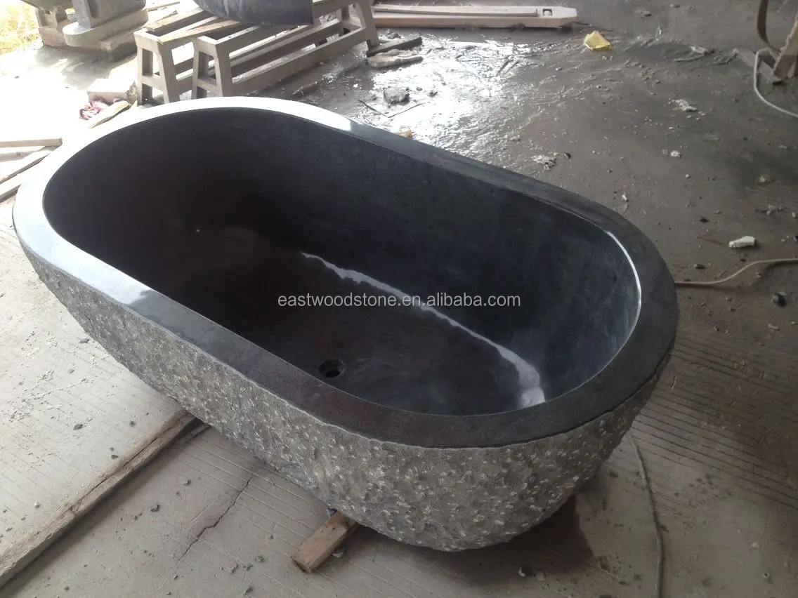 Natural Granite Stone Bath Tub Freestanding And Showers - Buy ...