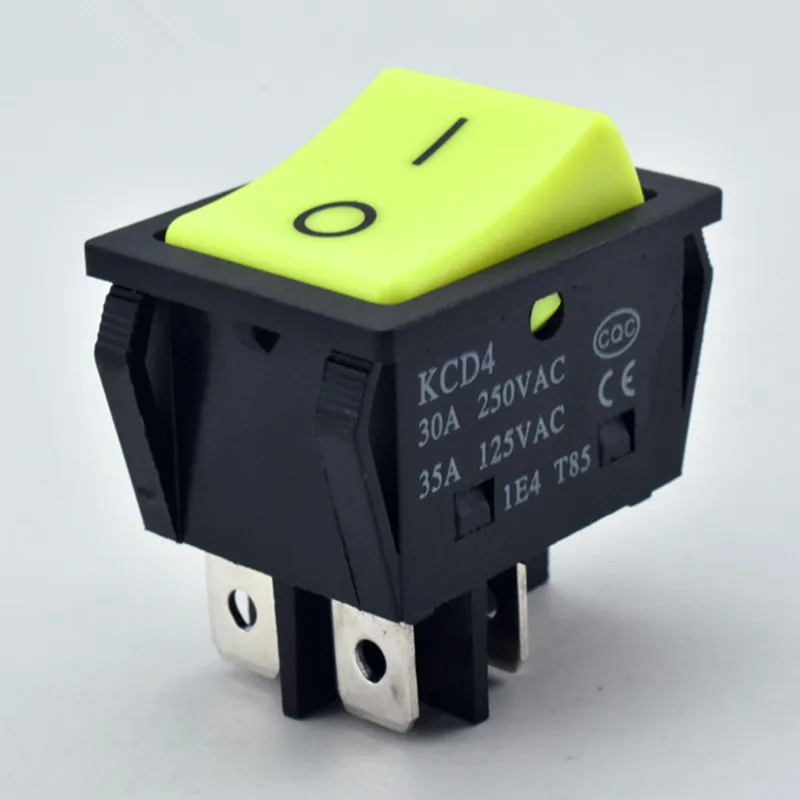 Ac/dc Switch Kcd4 Rocker Switch 4pin - Buy Waterproof Power Rocker ...